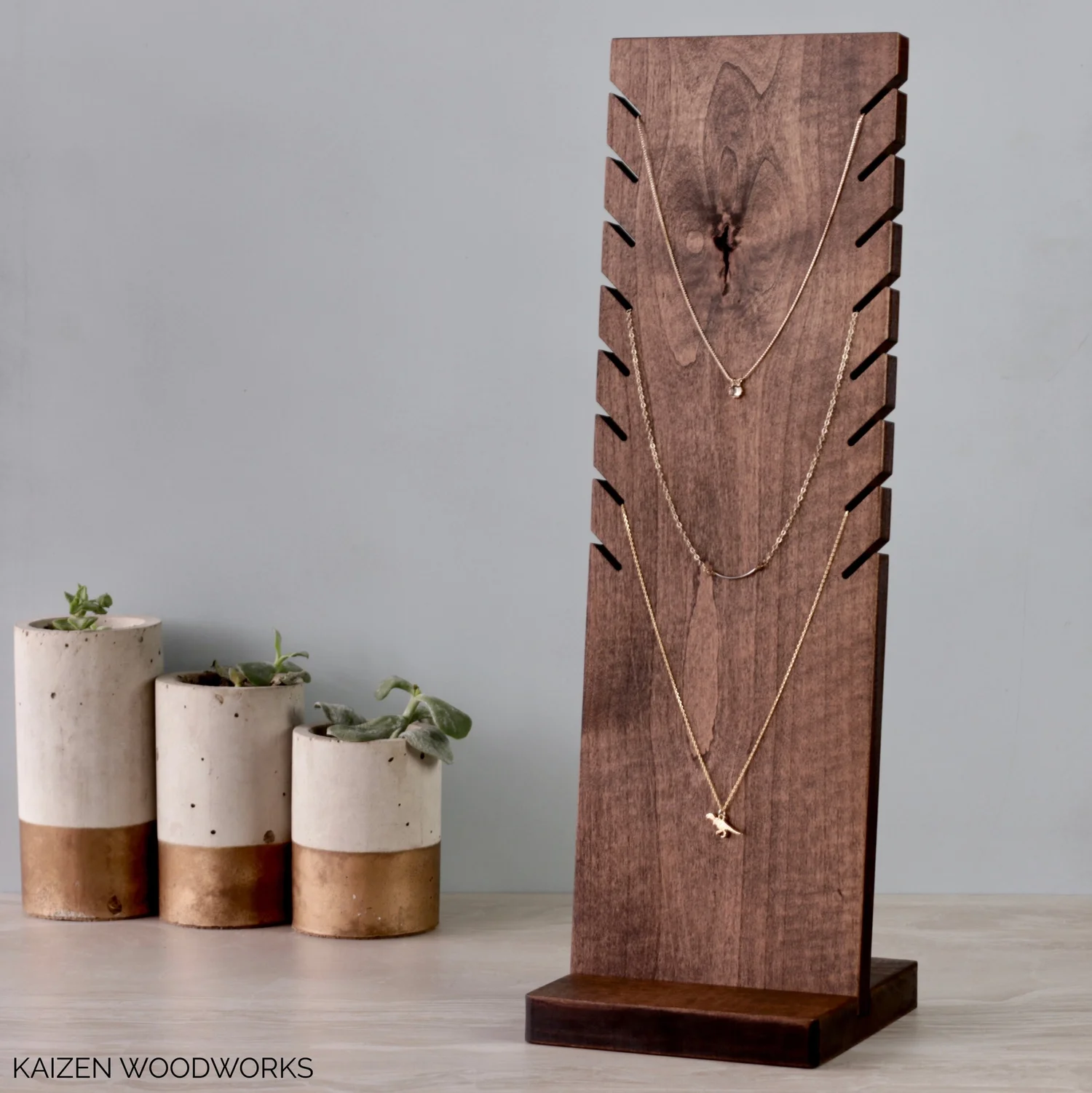 DIY necklace display for craft show and retail, learn how to make your ...