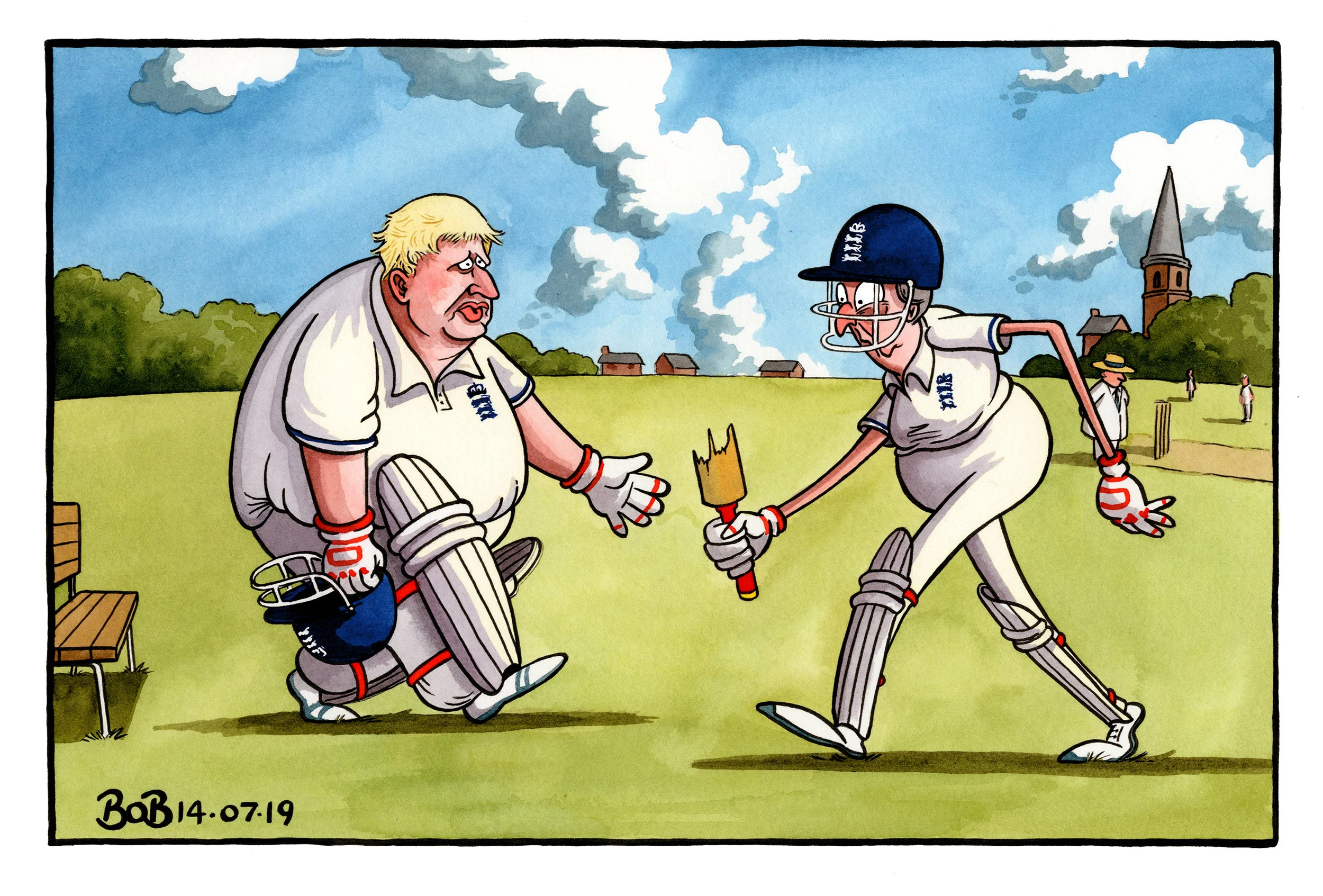 14/07/19 — Bob Telegraph cartoons
