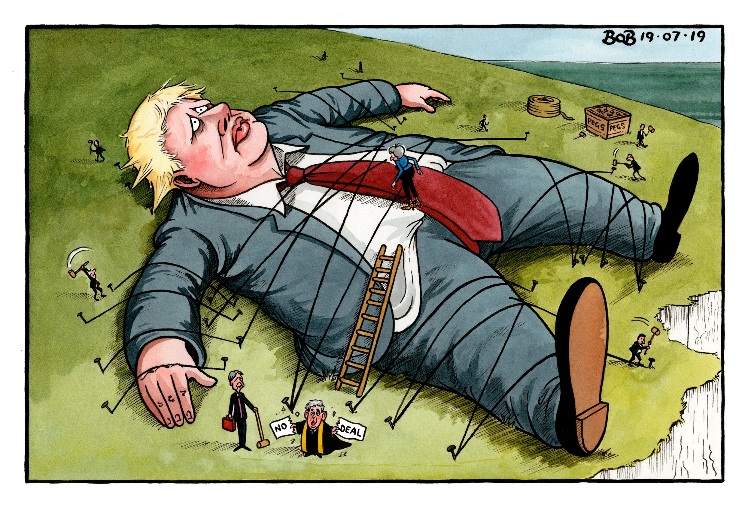 19/07/19 — Bob Telegraph cartoons