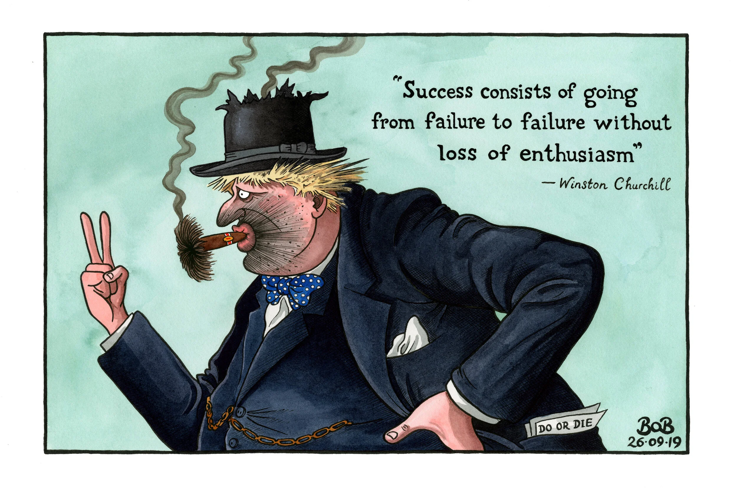 26/09/19 — Bob Telegraph cartoons