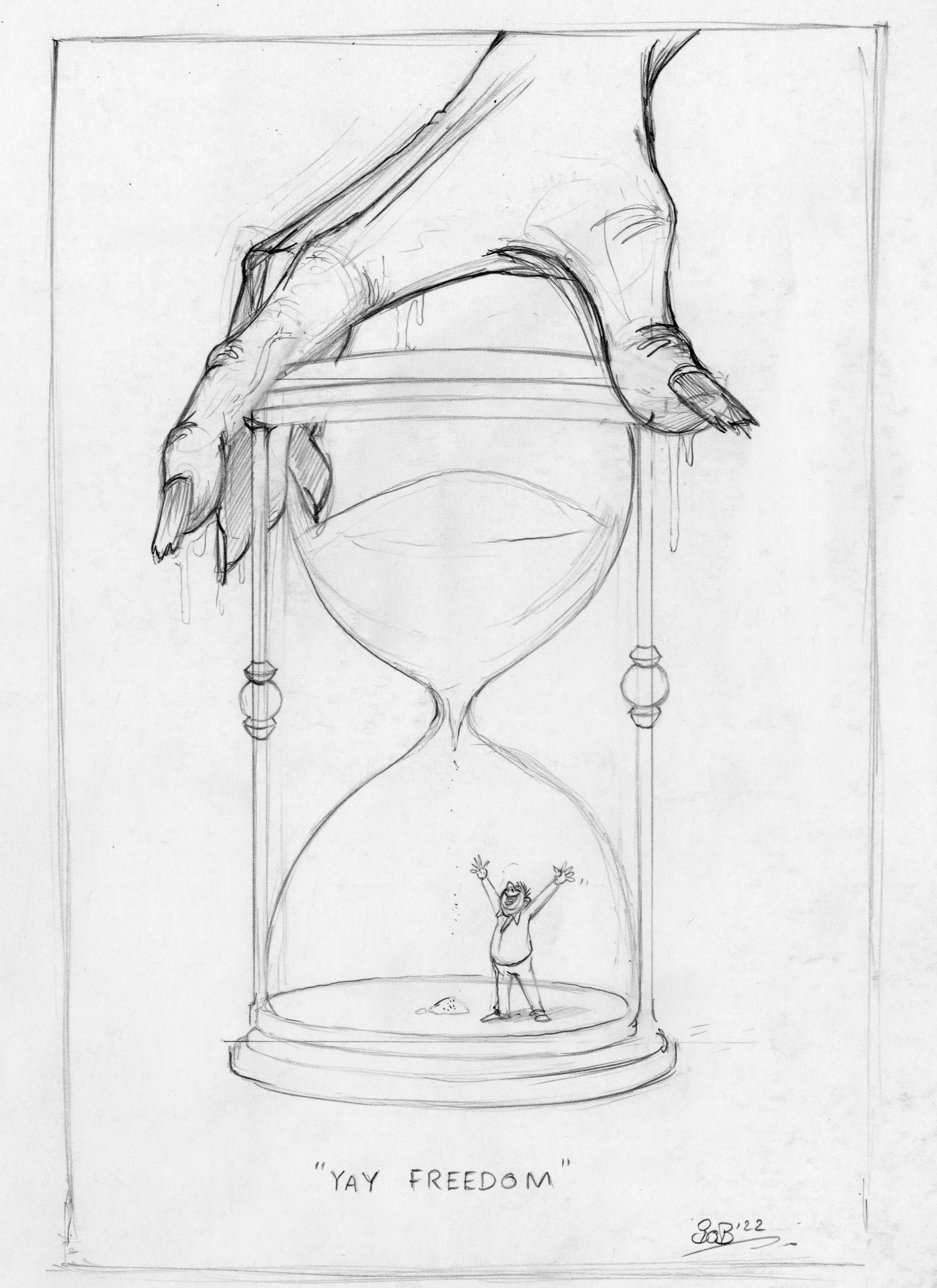 SKETCHES — Bob Moran art