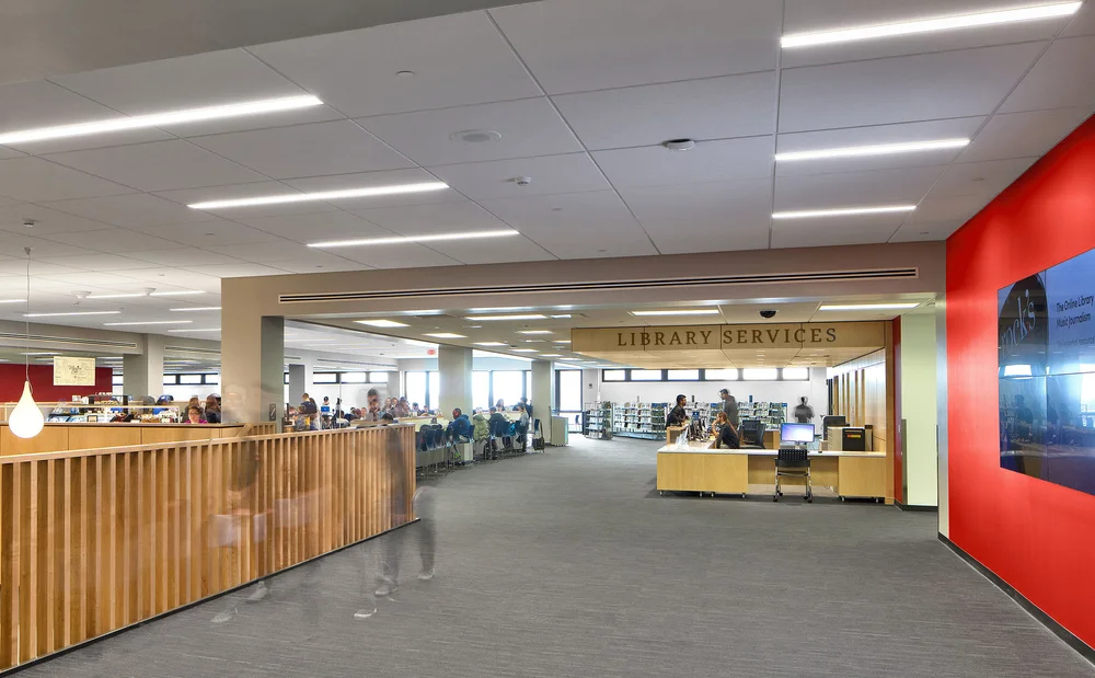 Silverman Library — Perry Dean Rogers Partners Architects