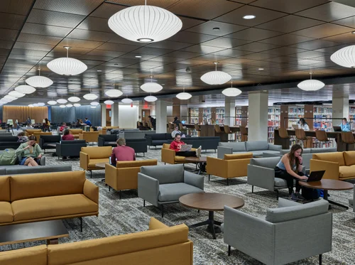 Mullins Library Renovation — Perry Dean Rogers Partners Architects
