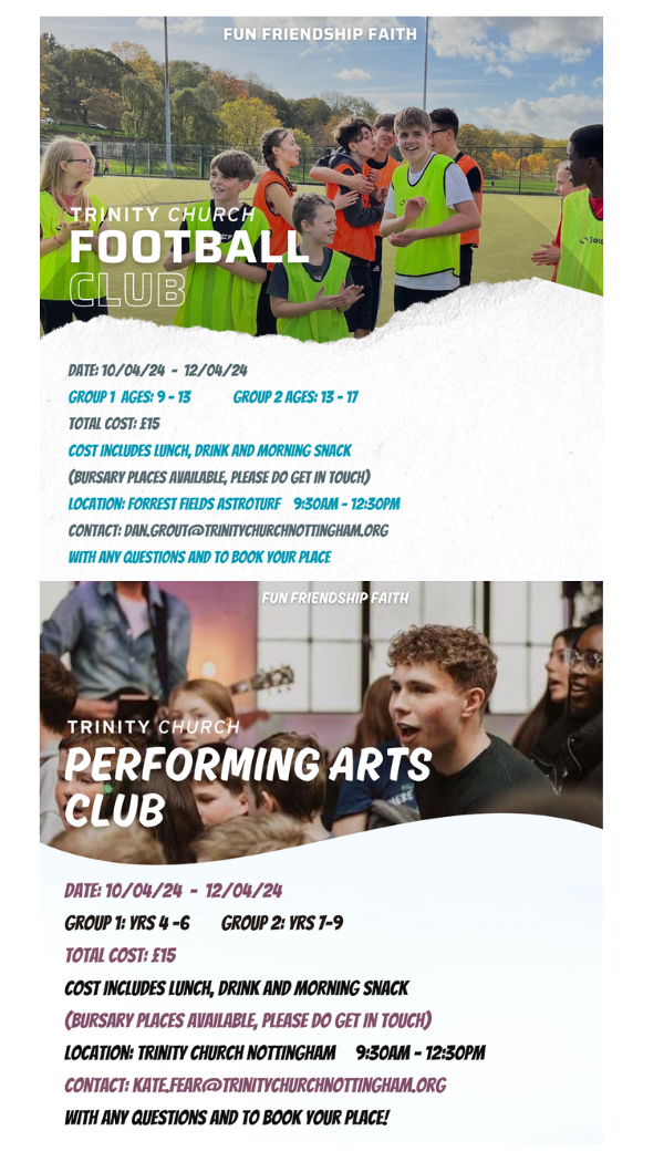 Youth — Trinity Church Nottingham