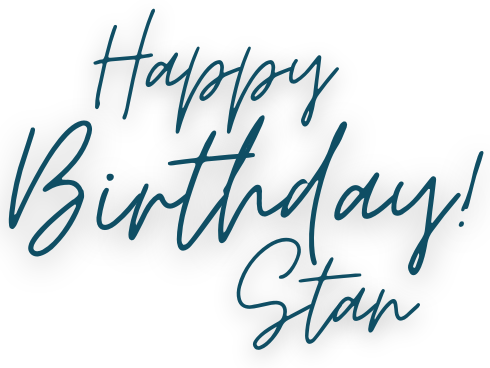 Happy Birthday Stan — Water Docs
