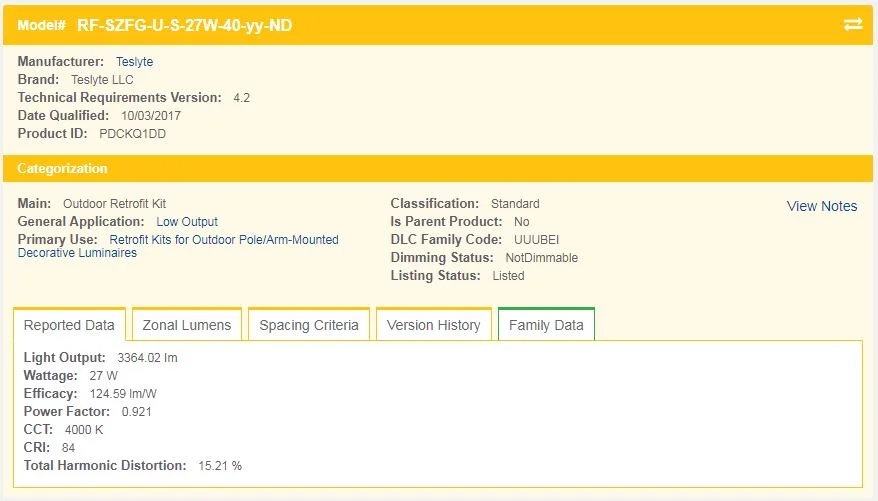 Design Lights Consortium Dlc Qualified Product List | Shelly Lighting