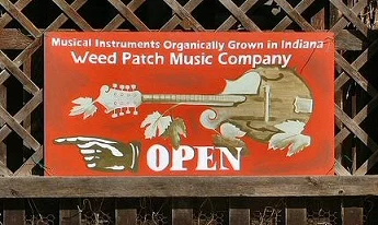 A unique music store in Brown County, Indiana!