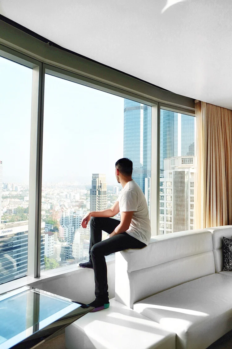 W Bangkok — Out with Cameron