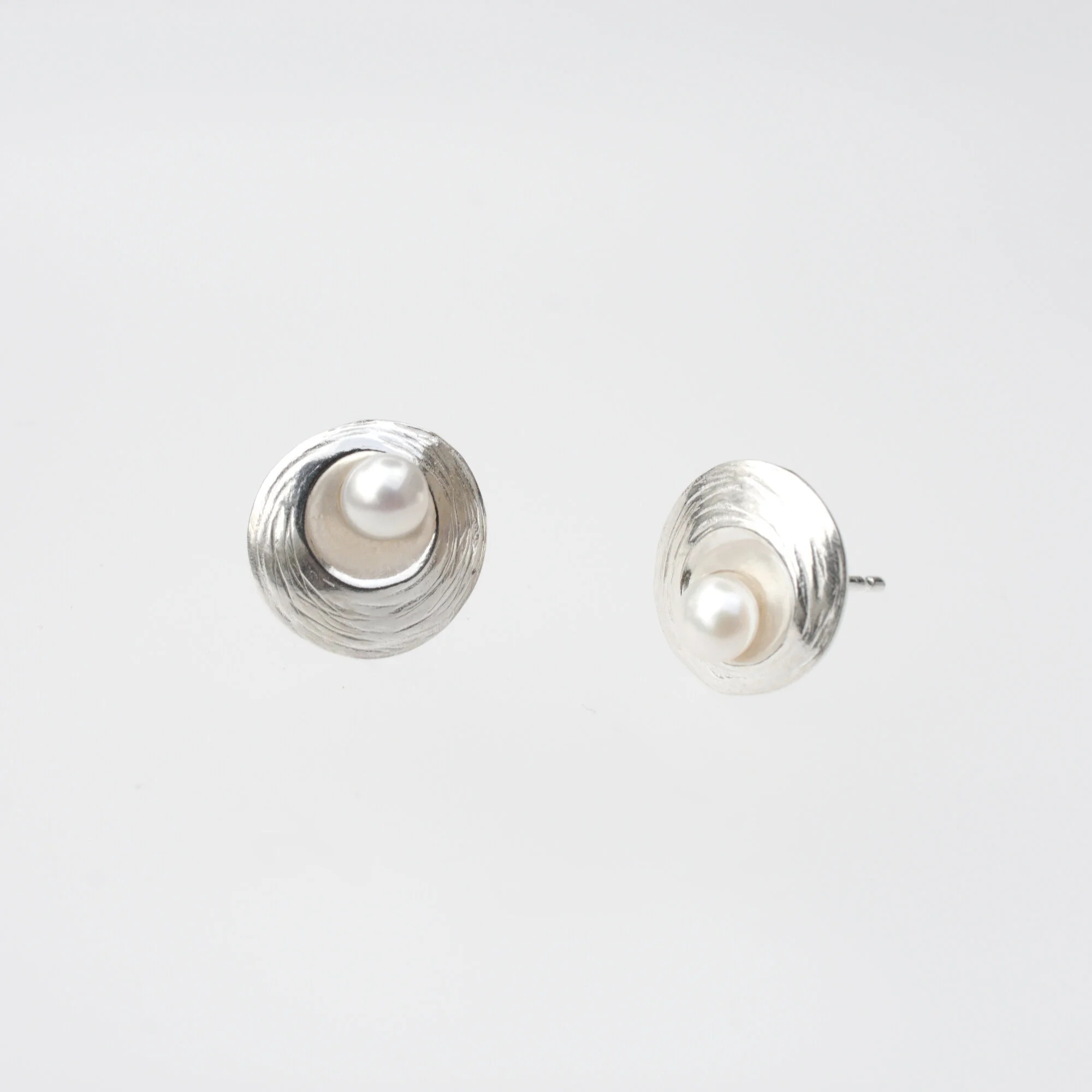 Handmade Irish Silver Designer Stud Earrings — Martina Hamilton Irish ...