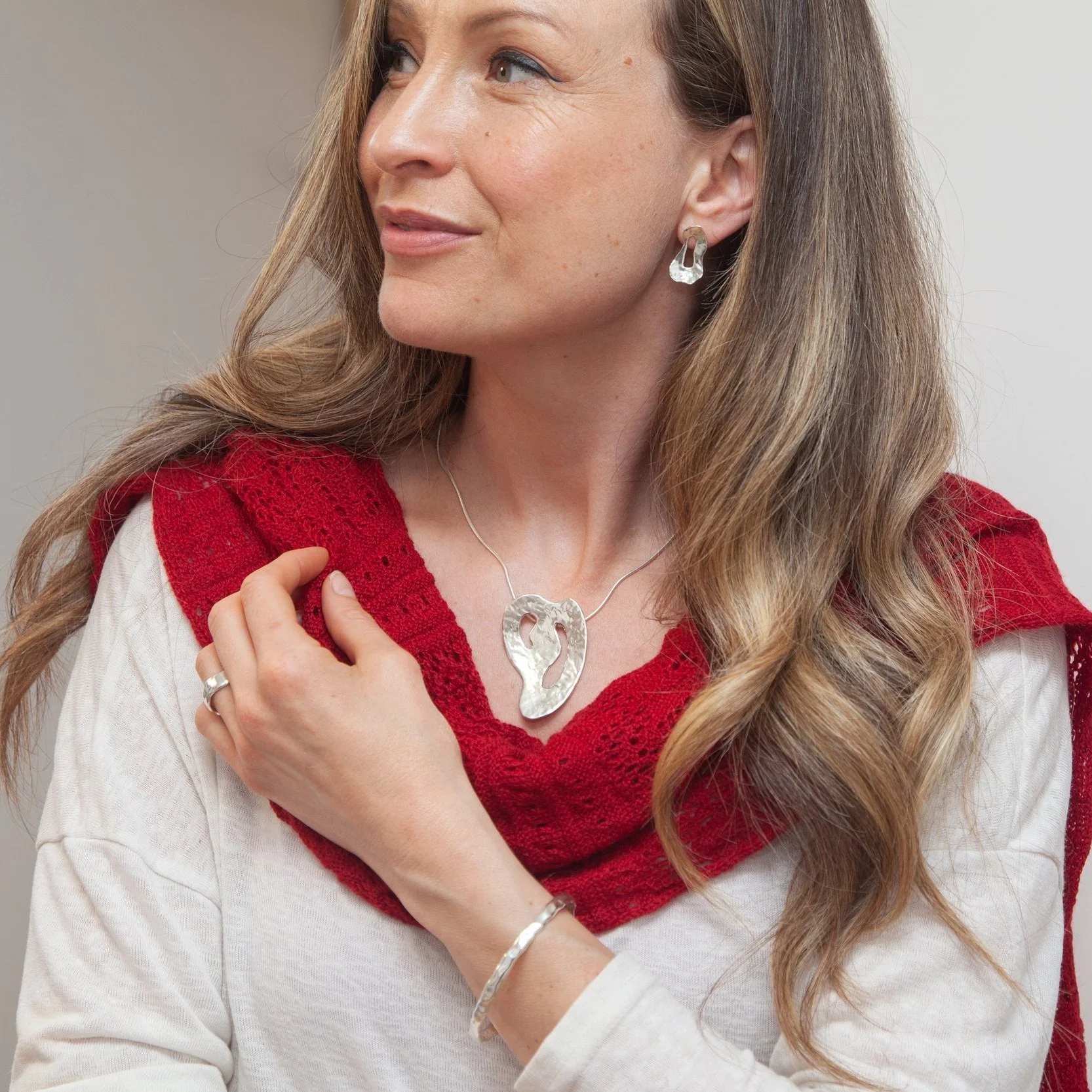 Handmade Irish Silver Designer Stud Earrings — Martina Hamilton Irish ...