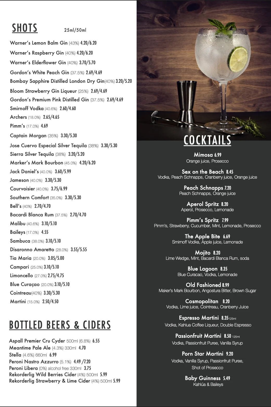 Drinks — The Quills