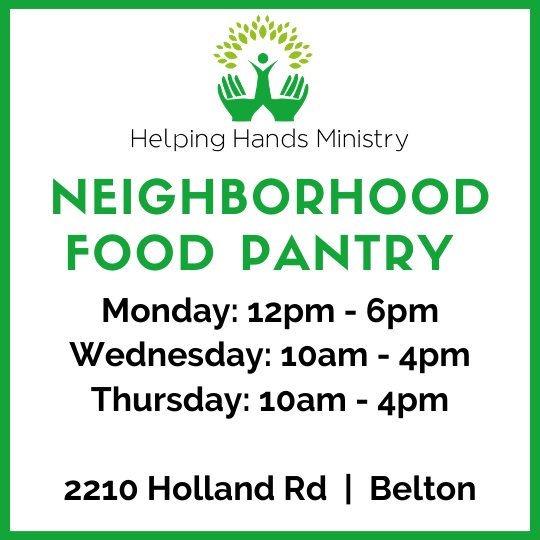 Neighborhood Food Pantry — Helping Hands Ministry
