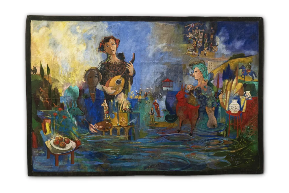 No Teatro das Emoções | José Emídio (1956, Portugal) — Eritage Art Projects