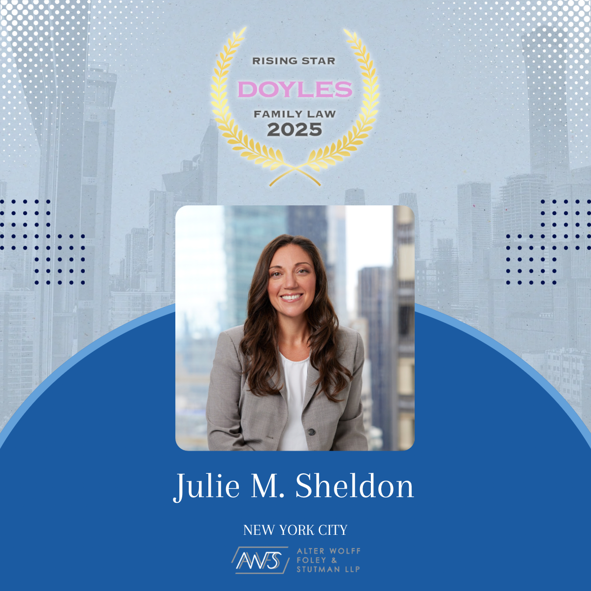 Julie Sheldon recognized by Doyle's Guide as a 2025 Family ...