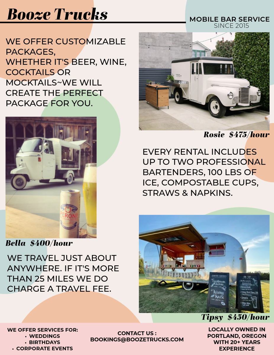 Portland's Favorite Mobile Bar Company