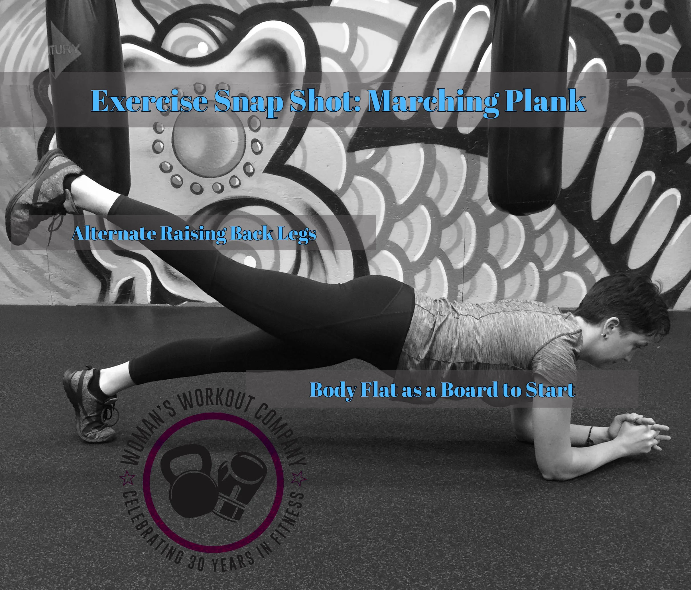 Exercise Snap Shot: Marching Plank - Quench Training For Women