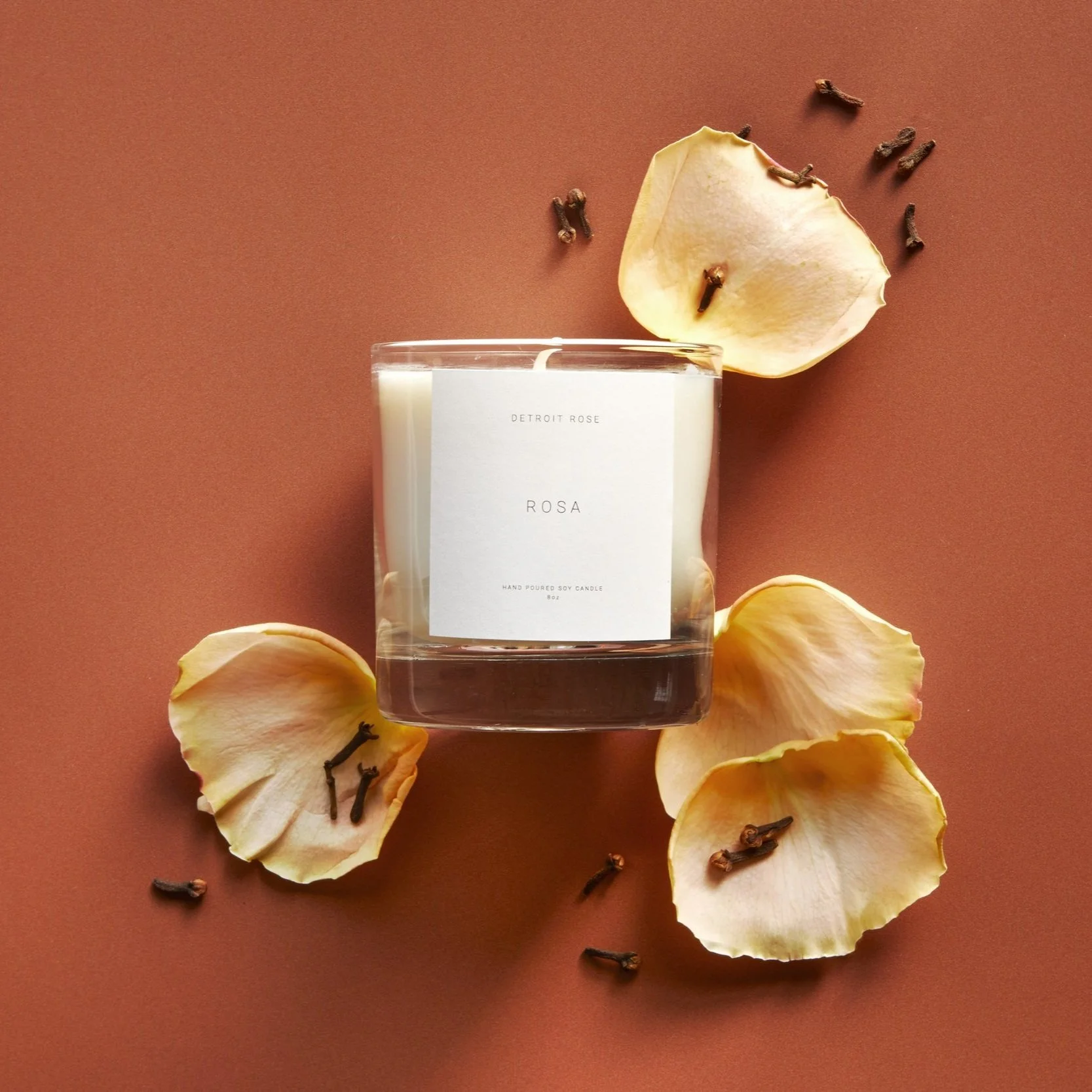 CANDLE — Detroit Rose