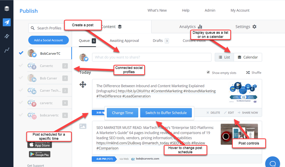 First Look: Buffer Publish's New Streamlined User Experience — Fulcrum ...