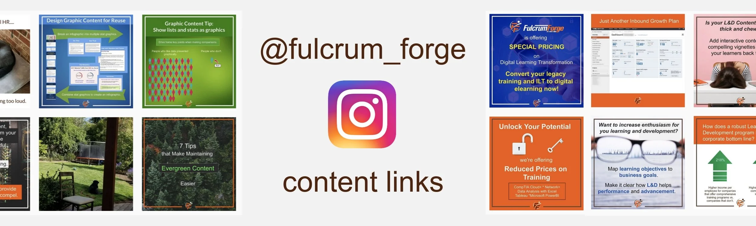 Fulcrum Forge Instagram Content Links — Fulcrum Forge