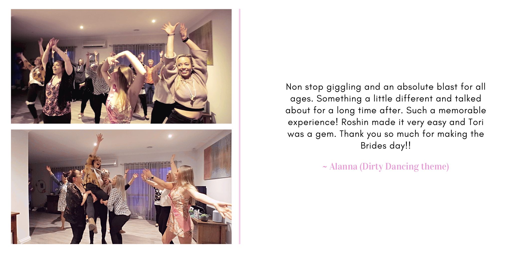 The Next Step Co. - Hens Party Dance Class