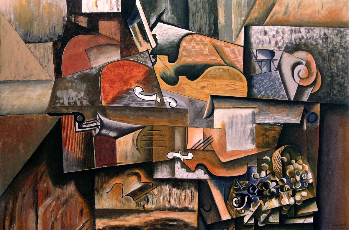 Picasso Violin And Grapes
