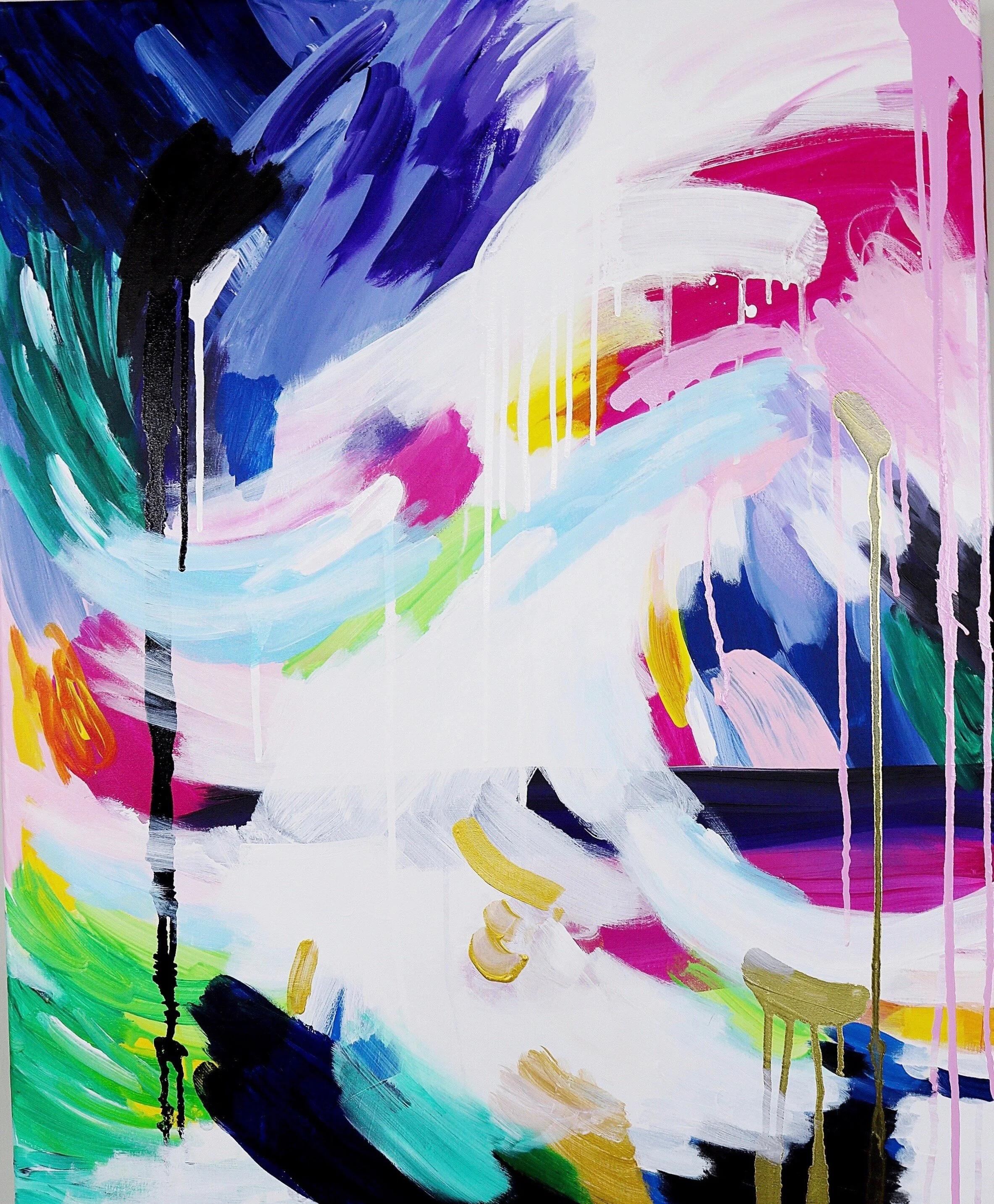 Jenna Webb Art—Original Abstract Art and Mixed Media, Alcohol Ink ...