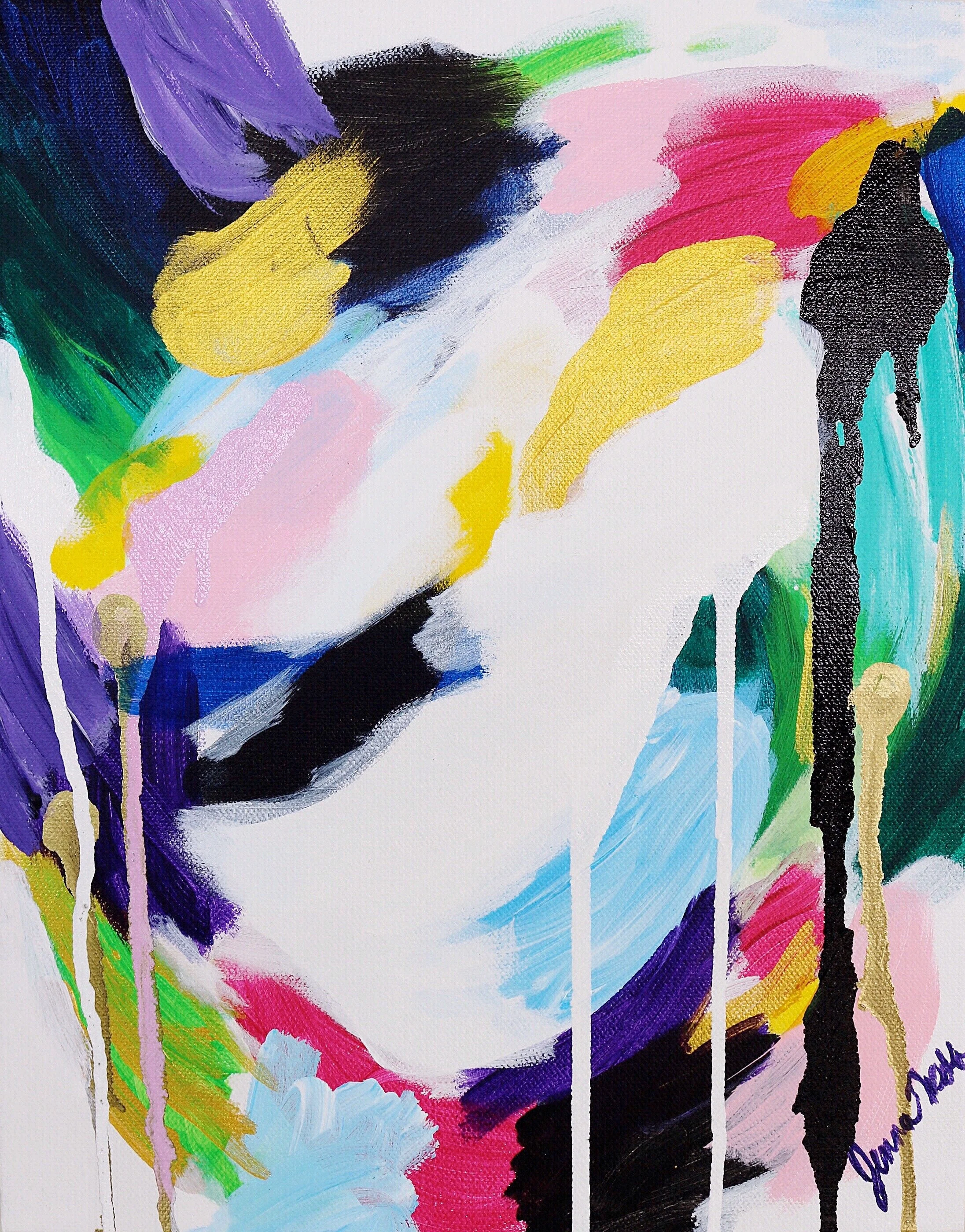 Jenna Webb Art—Original Abstract Art and Mixed Media, Alcohol Ink ...