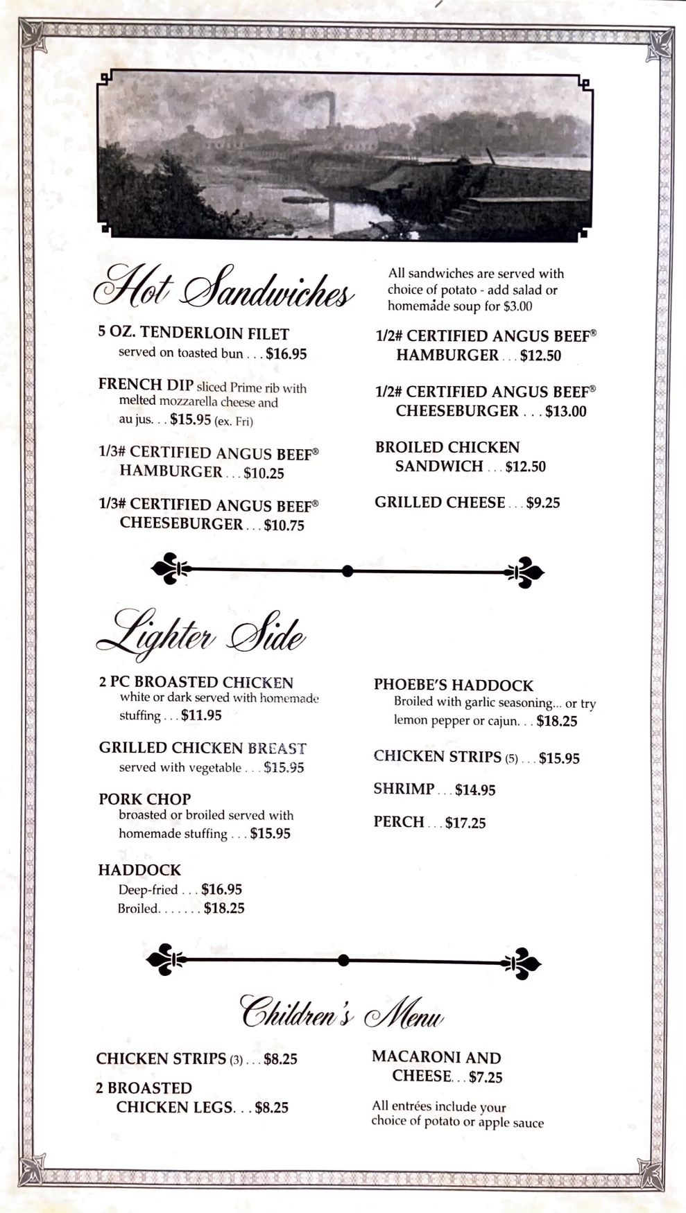 Menu — Lox Club