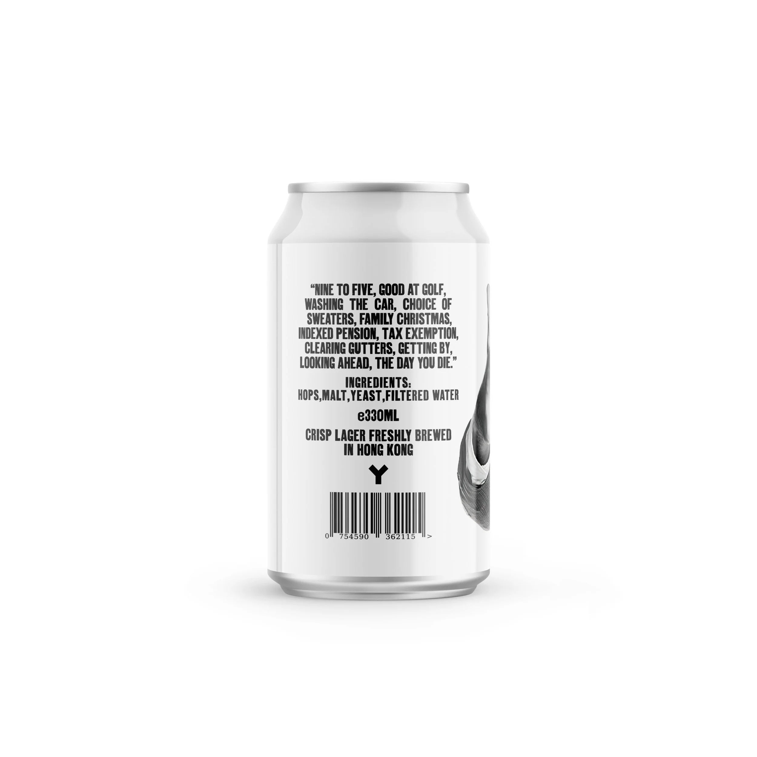 Lager Lager Lager (ABV 4%) 330ml can — Yardley Brothers Craft Brewery