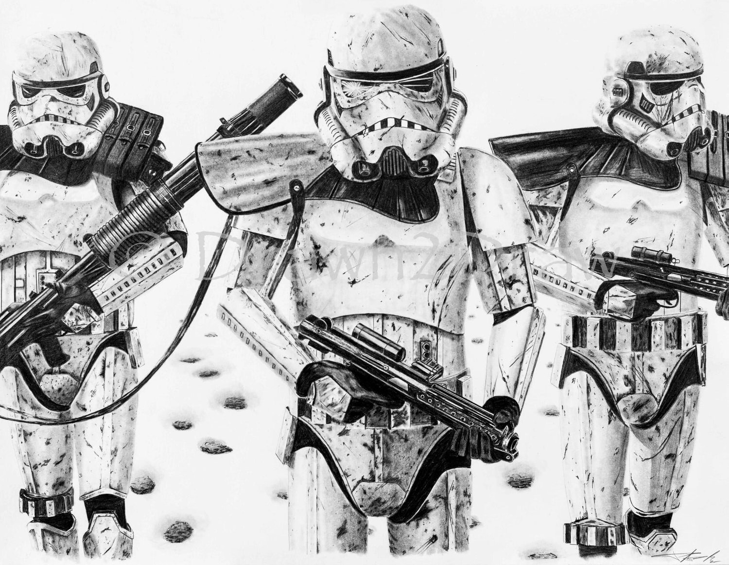 Star Wars Stormtrooper Drawing