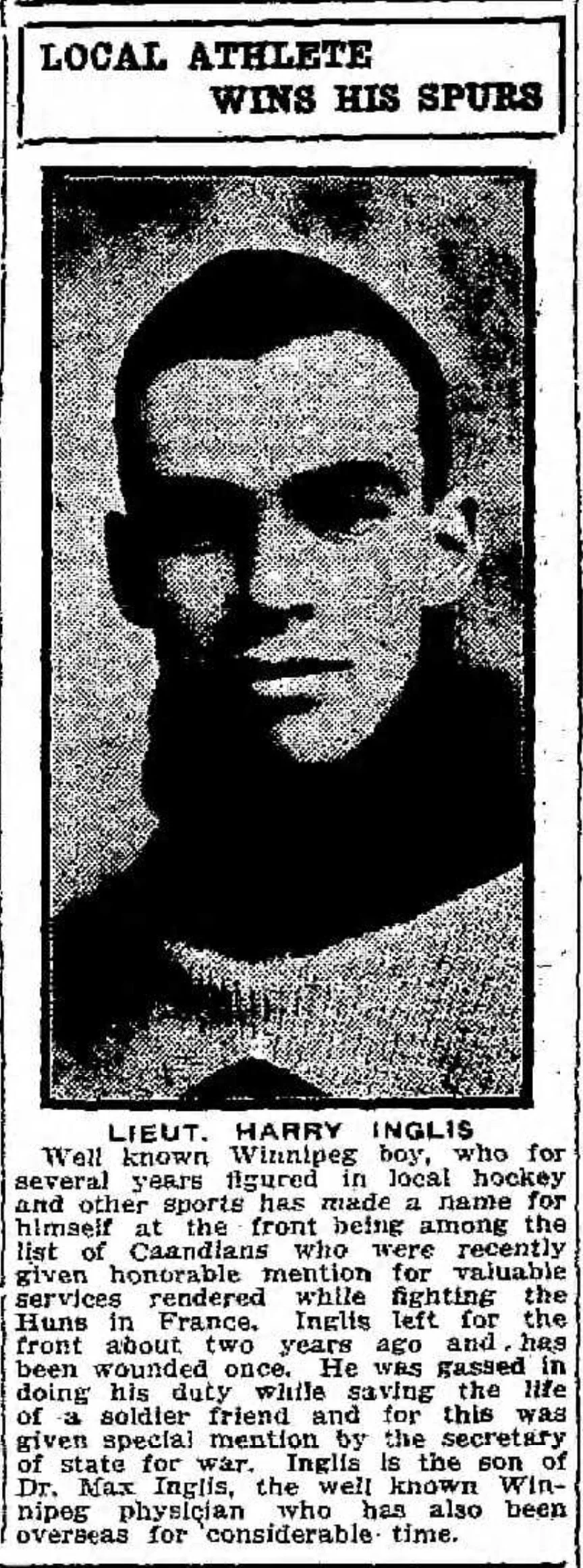 Harry Inglis — St. Margaret's Anglican Church