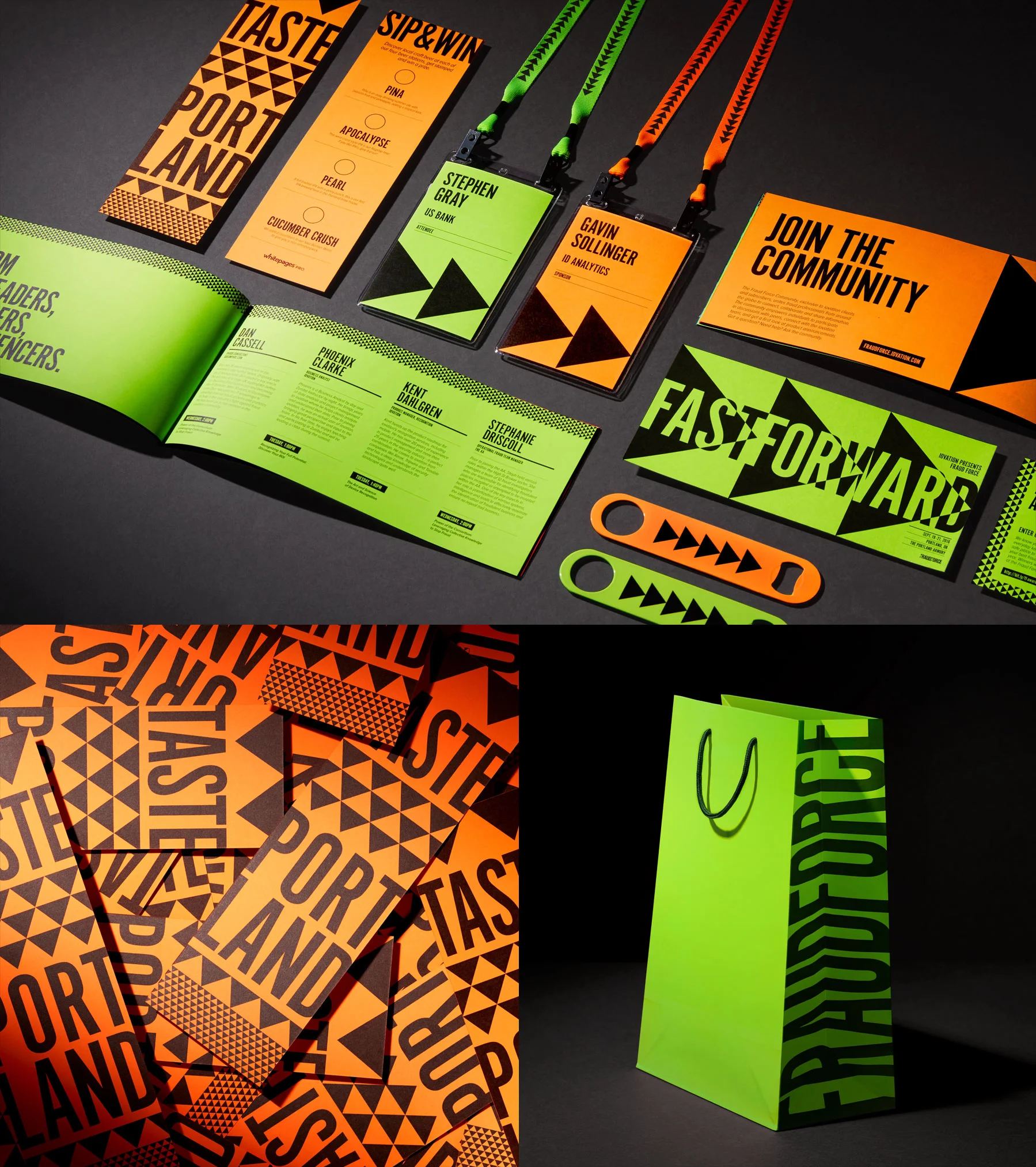 Iovation/TransUnion Event Branding — Pete Pallett / Freelance Senior ...