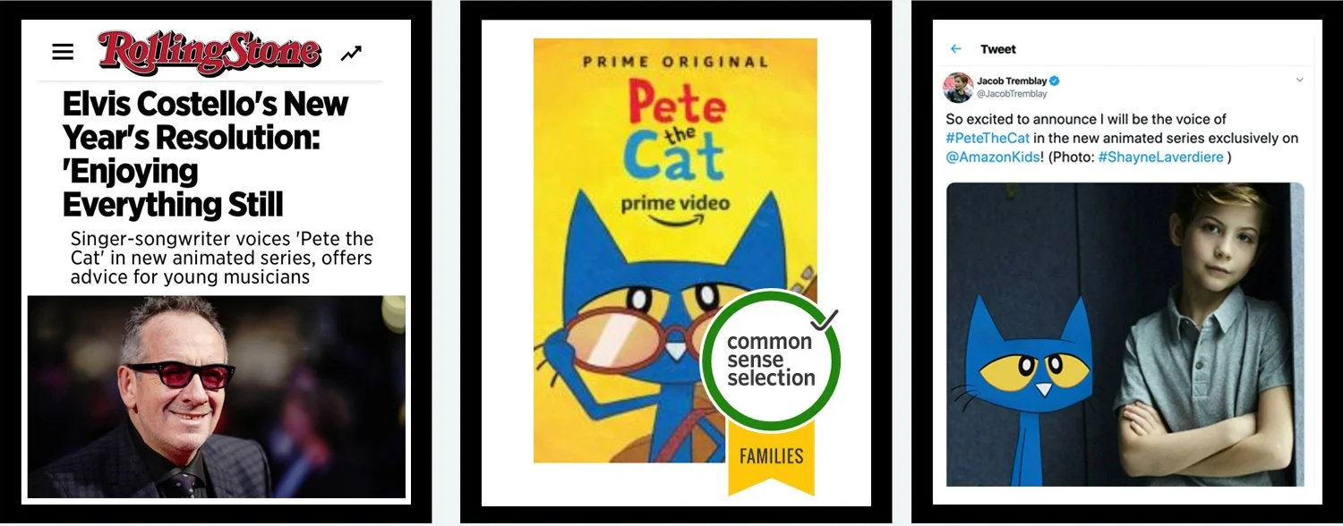 PETE THE CAT-ER — Van Partible