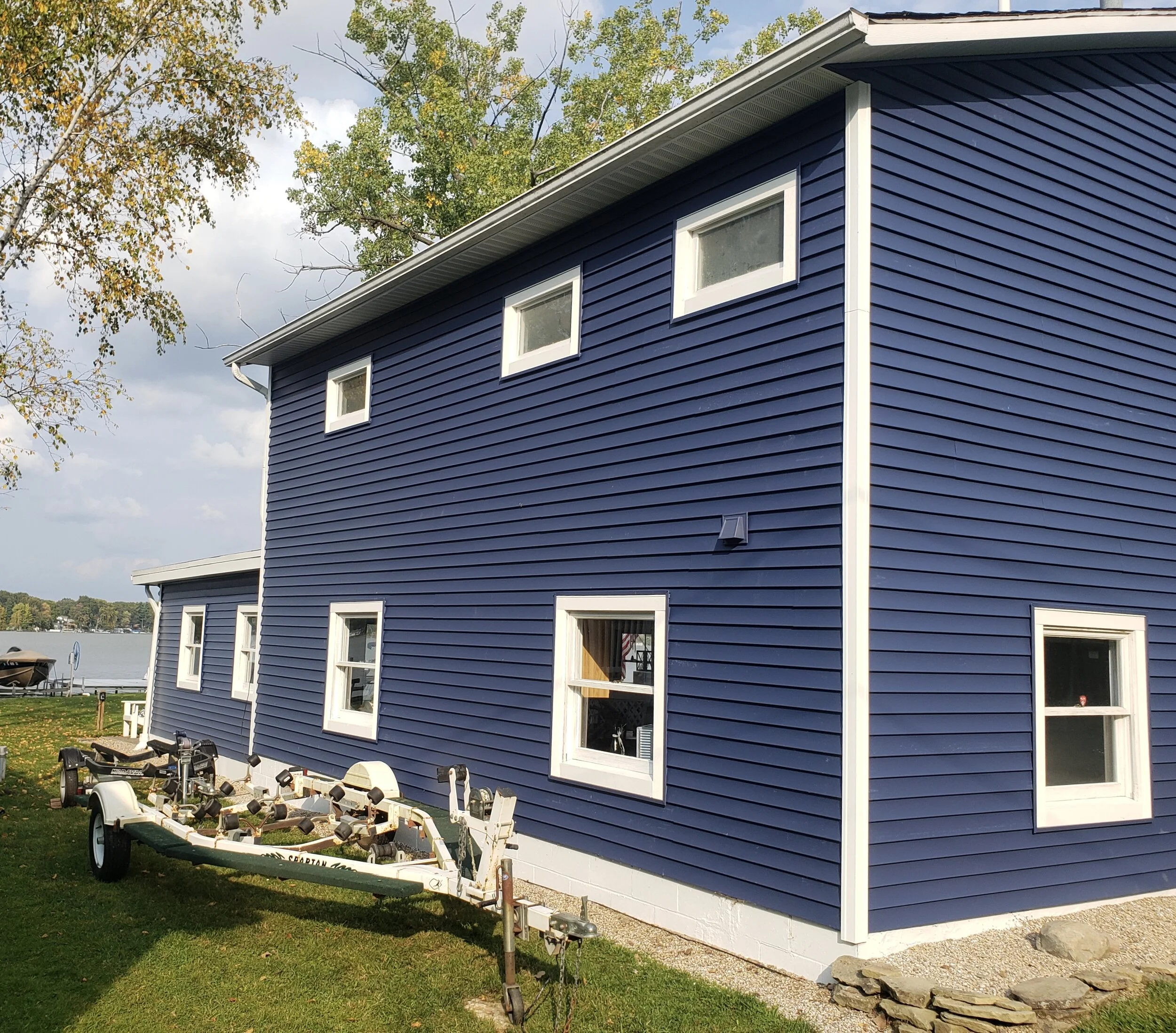 midnight blue — PROJECTS — American Classic Roofing & Building Supply