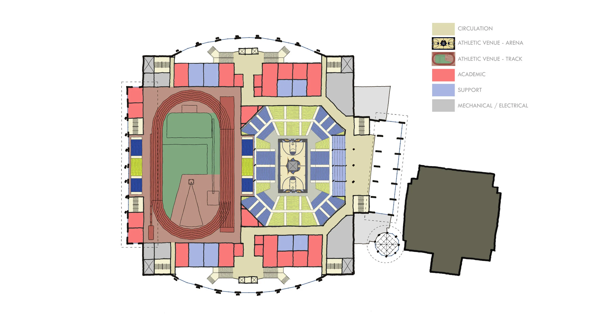 ETSU MINI DOME — THOMAS WEEMS ARCHITECT