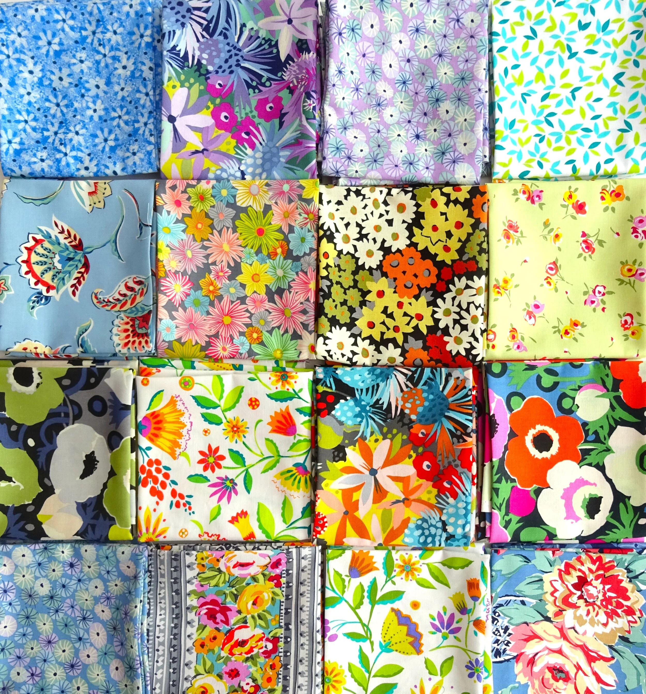 fat quarters, floral — Sarah Campbell Designs