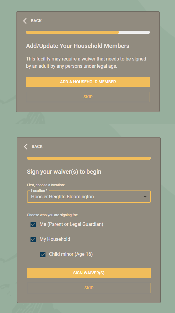 Waiver Instructions — Hoosier Heights Indianapolis