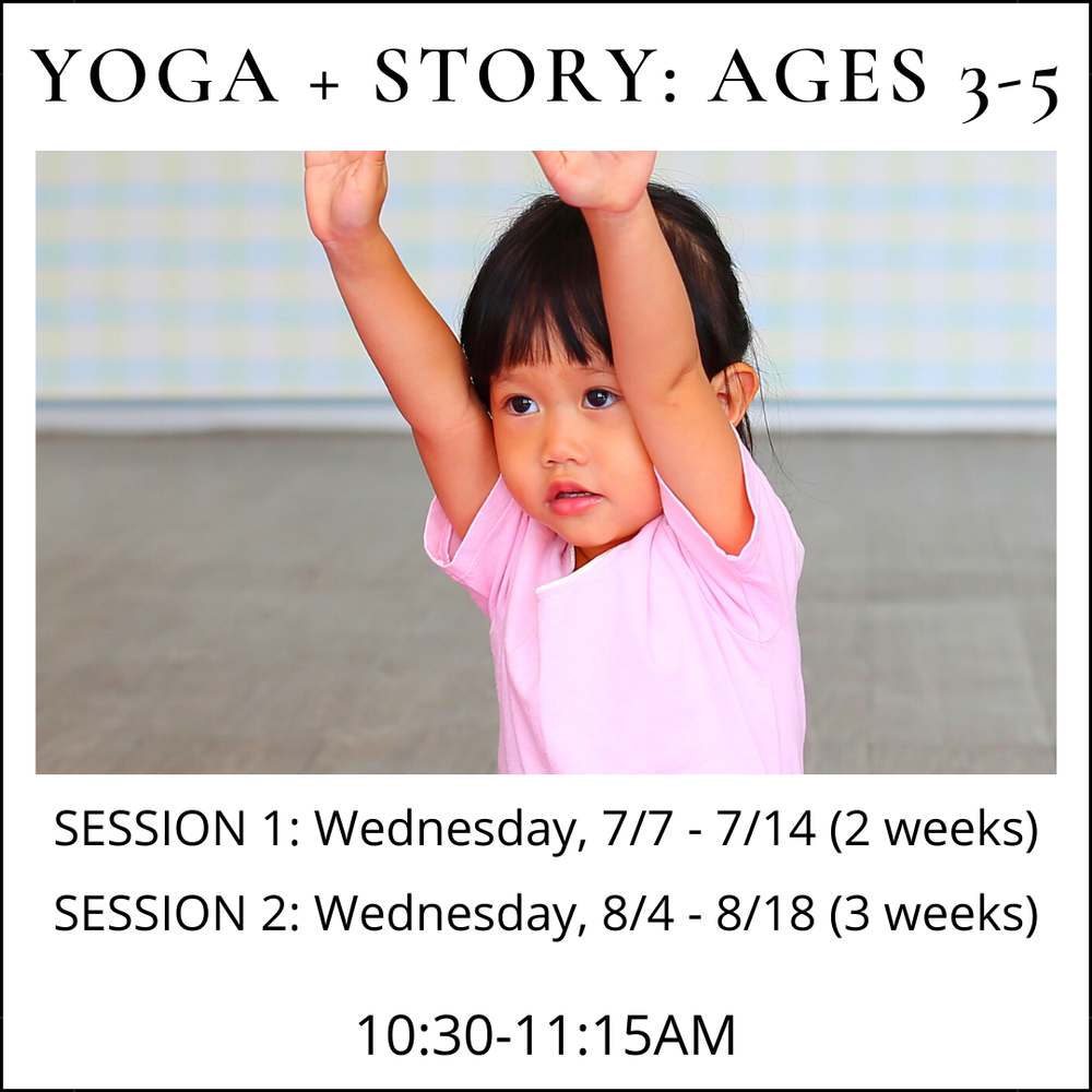Just released! The summer schedule is here. — Butterfly Kids YOGA