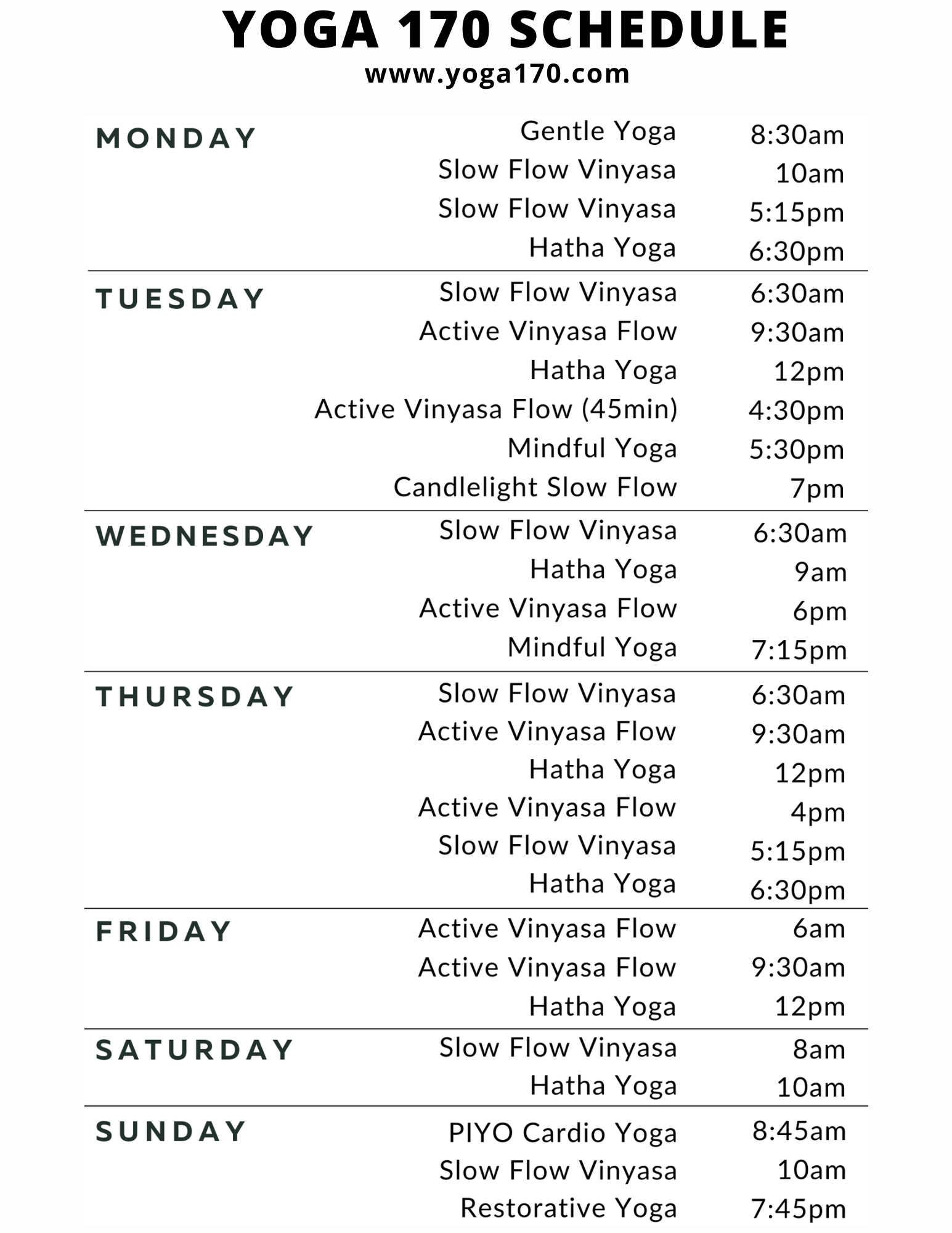 August yoga camp pics + fall classes — Butterfly Kids YOGA