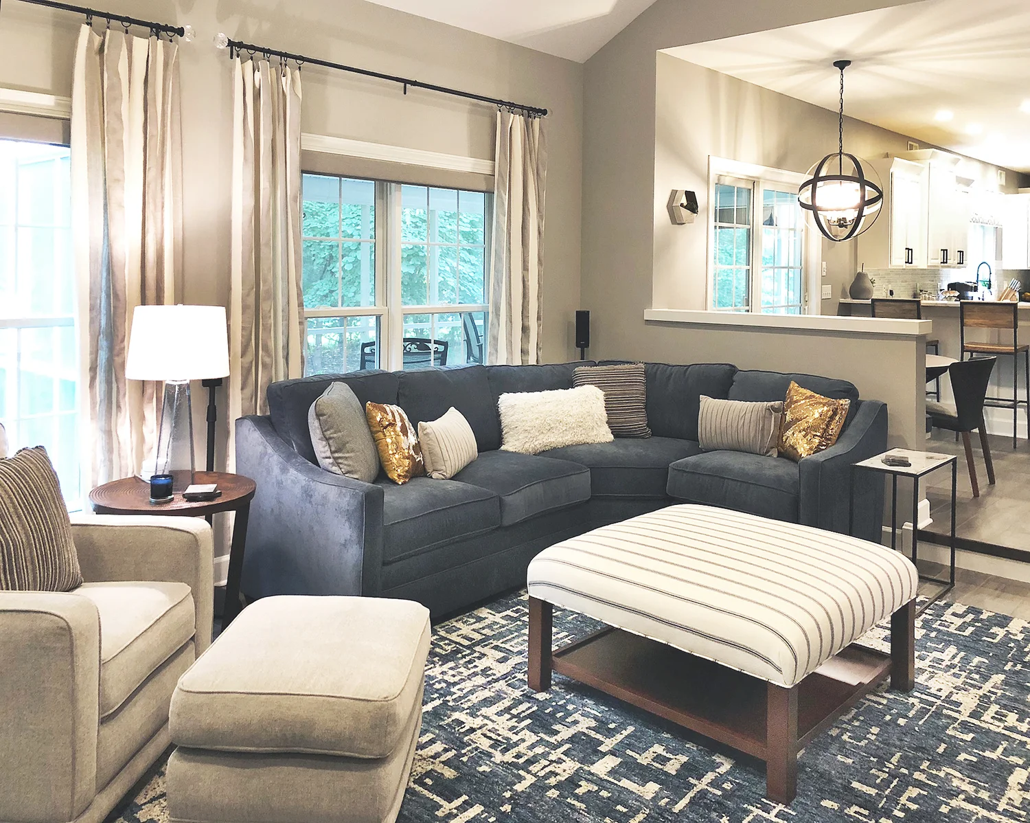 Stylish Family Room - StudioVB | Interior Design