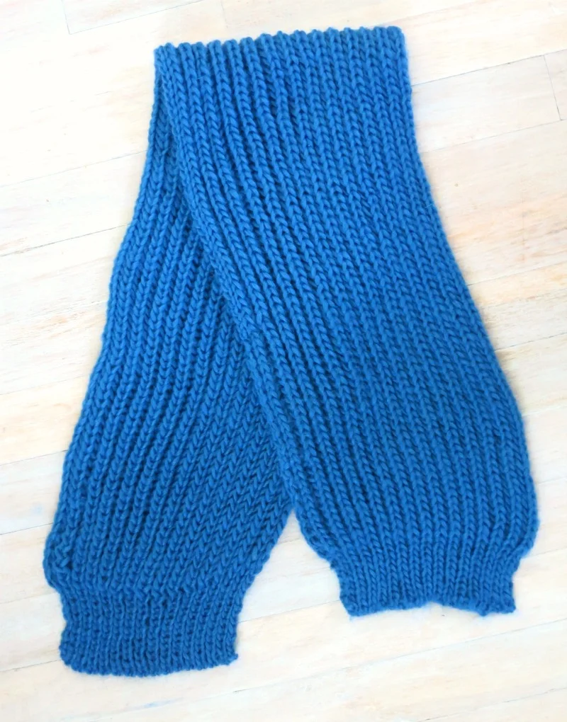 Machine knitting one hour scarf with Fisherman's Rib (tutorial ...