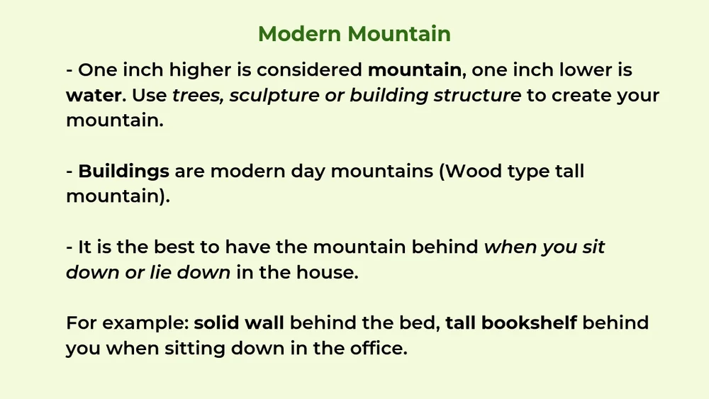 Mountain Feng Shui and the 5 element shapes of the Mountain — Picture ...