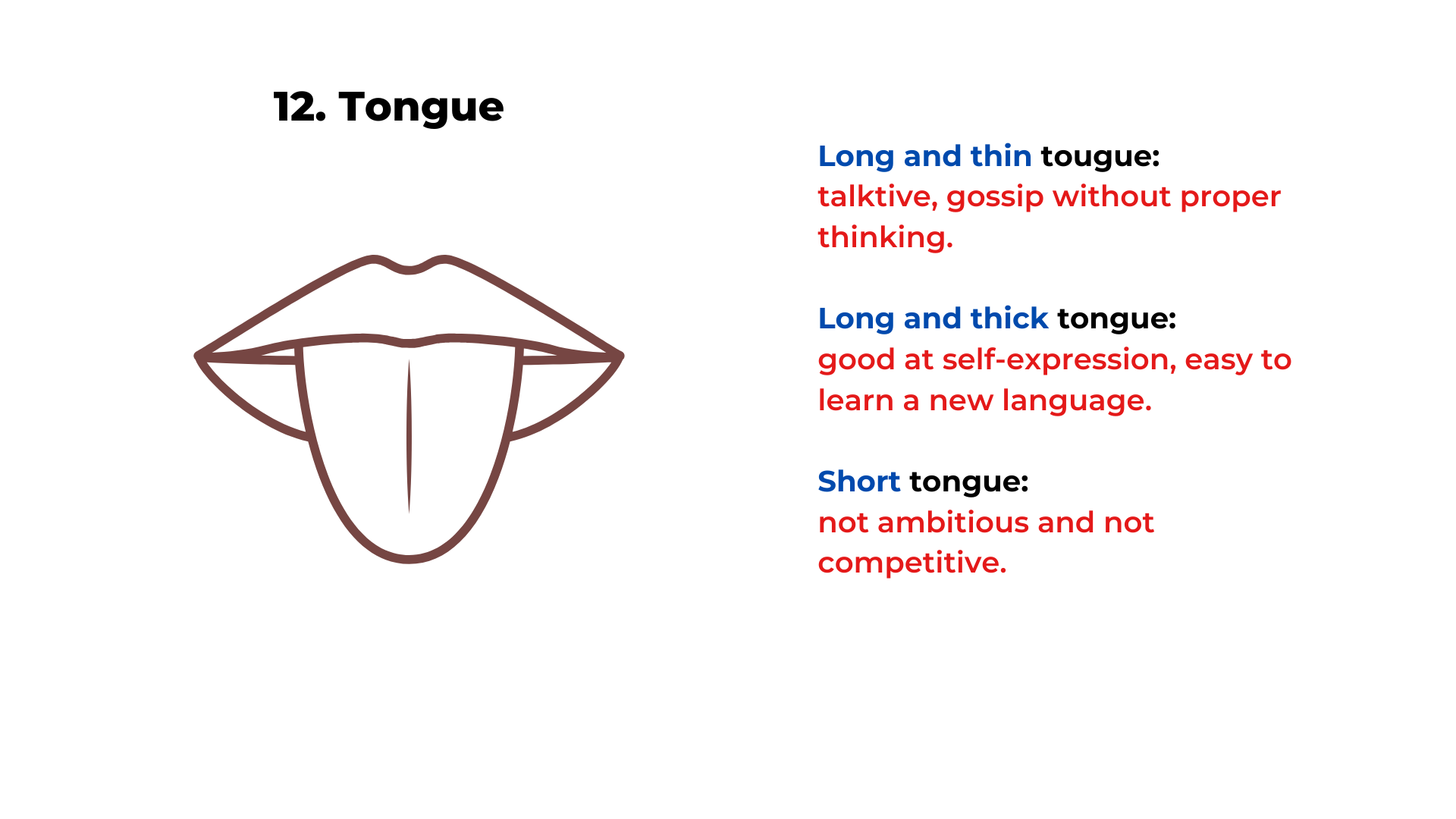 More Chinese face reading - 12 common face features and meanings ...