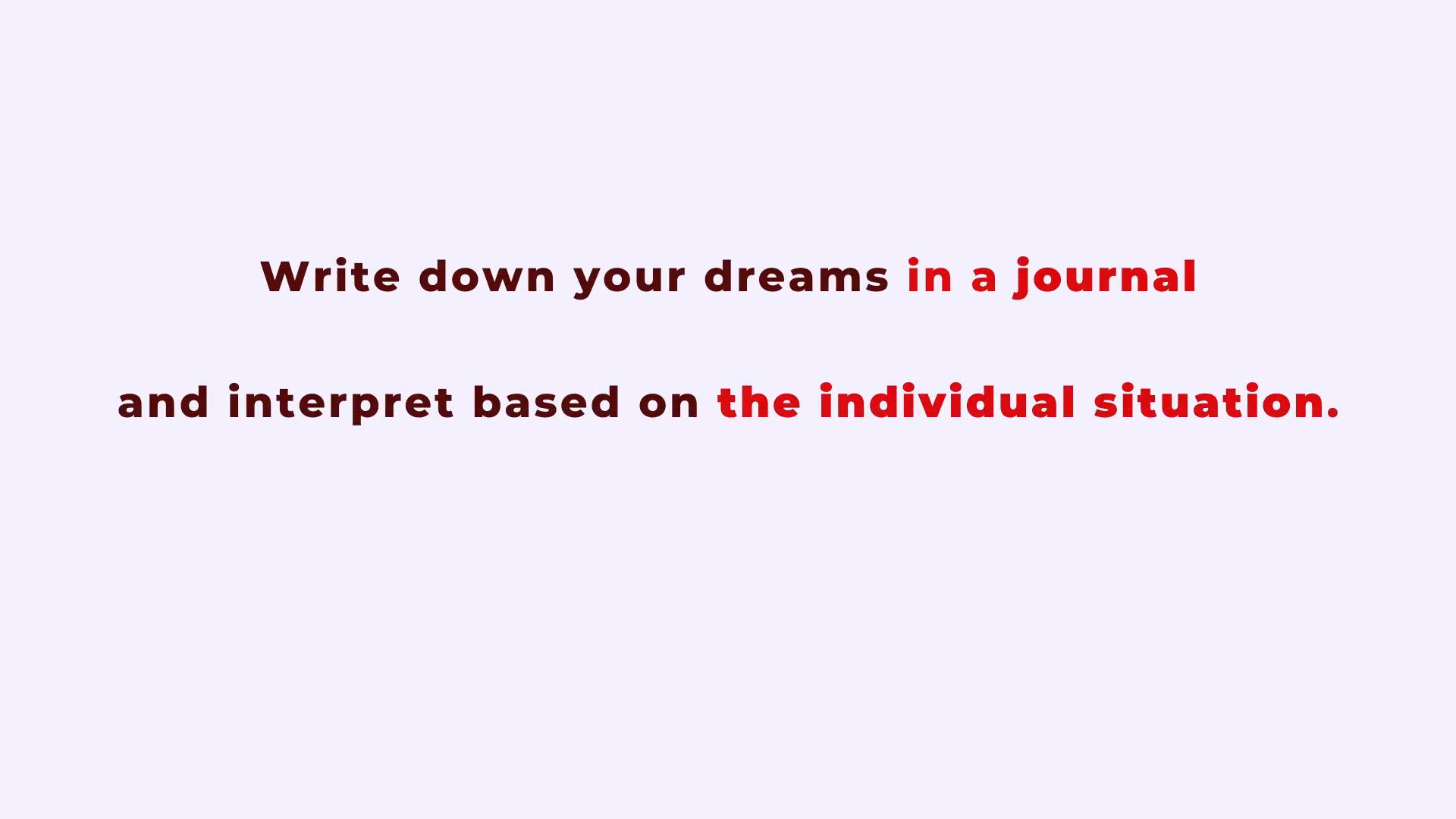 What does my dream mean? The basic dream analysis — Picture Healer ...