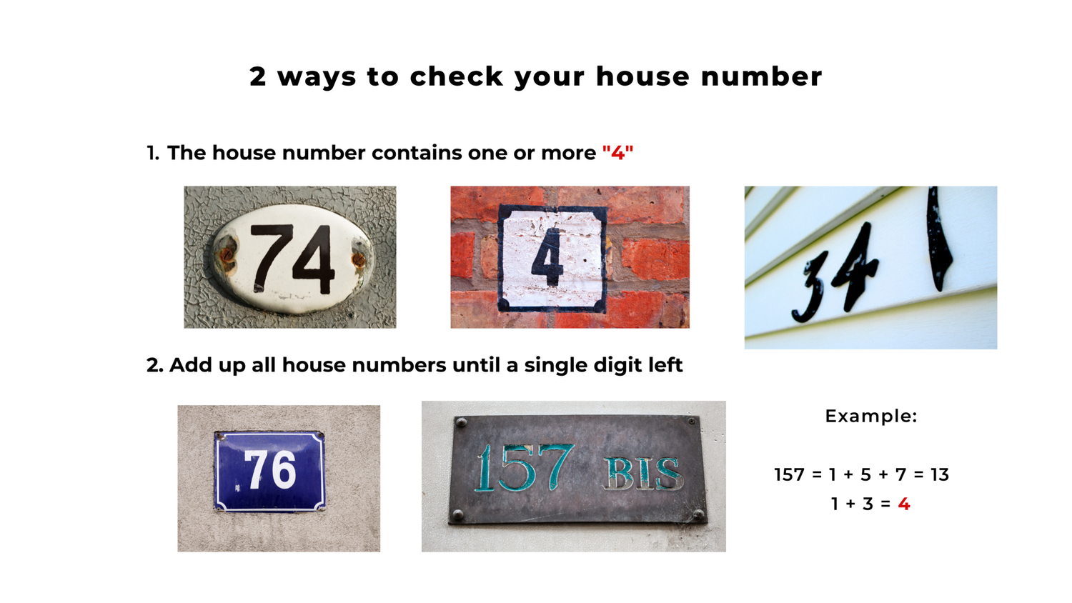 Is house number 4 bad Feng Shui and how to fix it? — Picture Healer ...