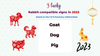 2023 Rabbit, Dragon, and Snake Chinese Zodiac forecast (part 2 of 3 ...