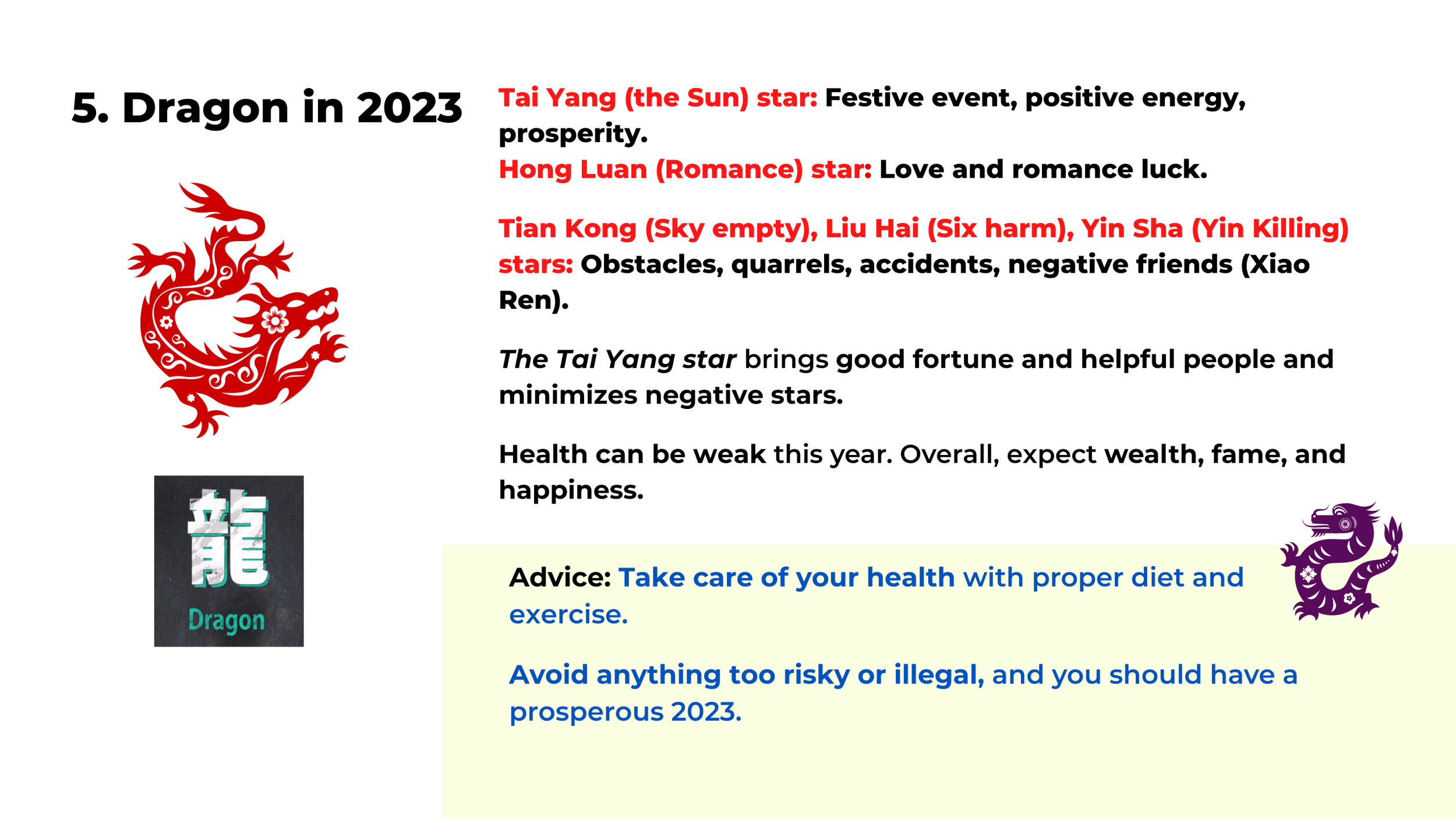 2023 Rabbit, Dragon, and Snake Chinese Zodiac forecast (part 2 of 3) — Picture Healer - Feng ...
