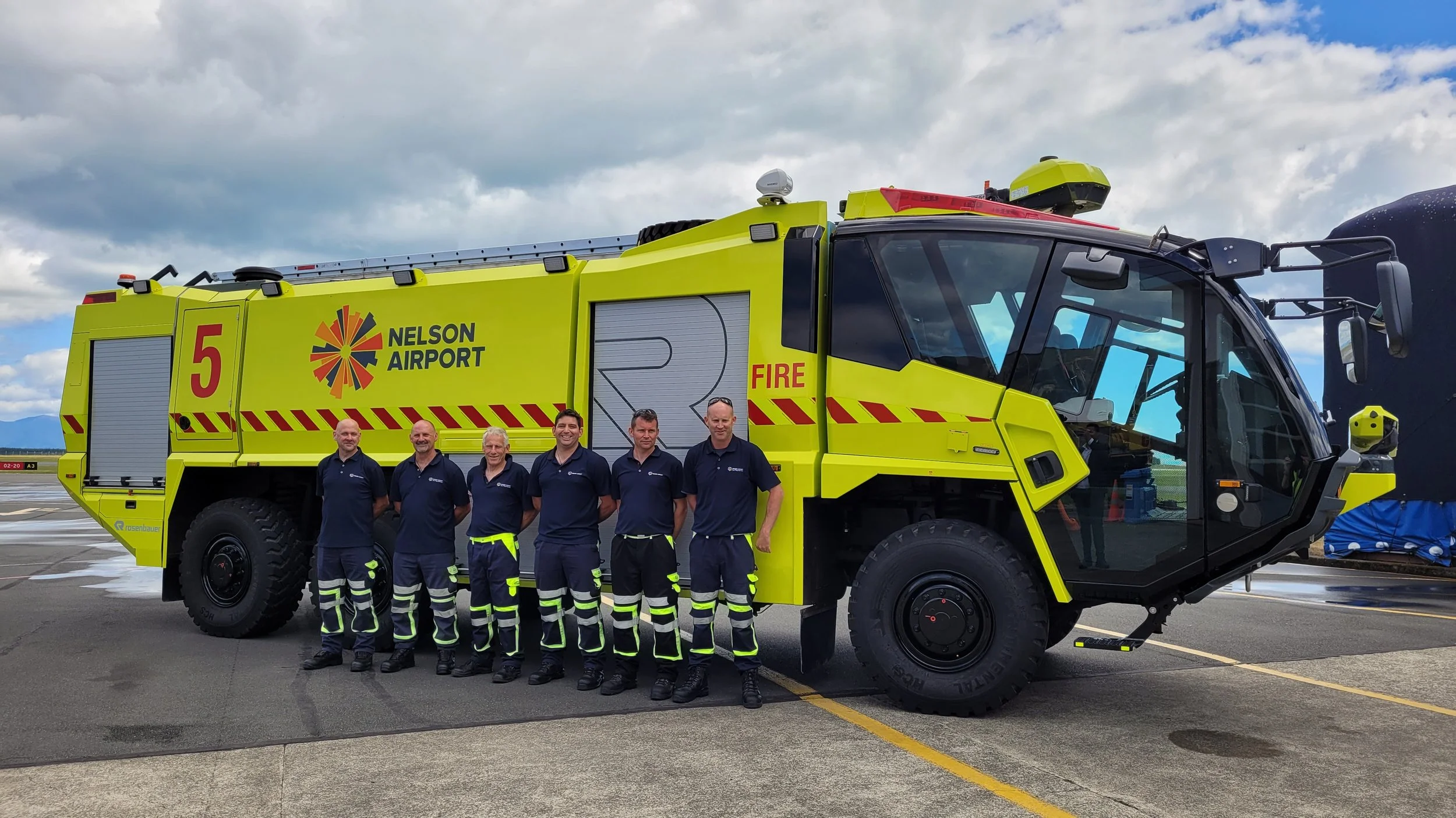 New airport fire truck ‘Flick’ blessed and welcomed — Nelson Airport