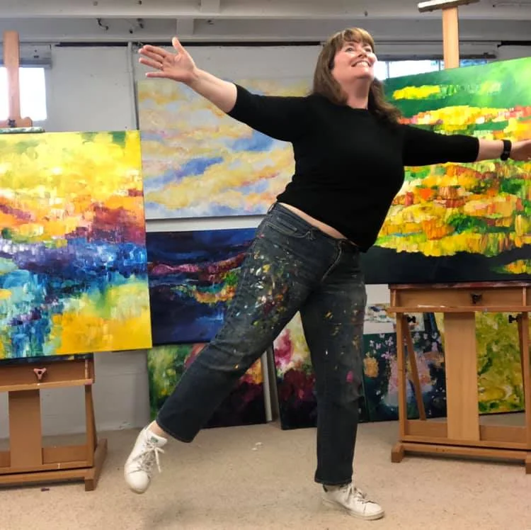 I am taking The Leap to be a full time artist! — Sarah C.B. Guthrie, MFA