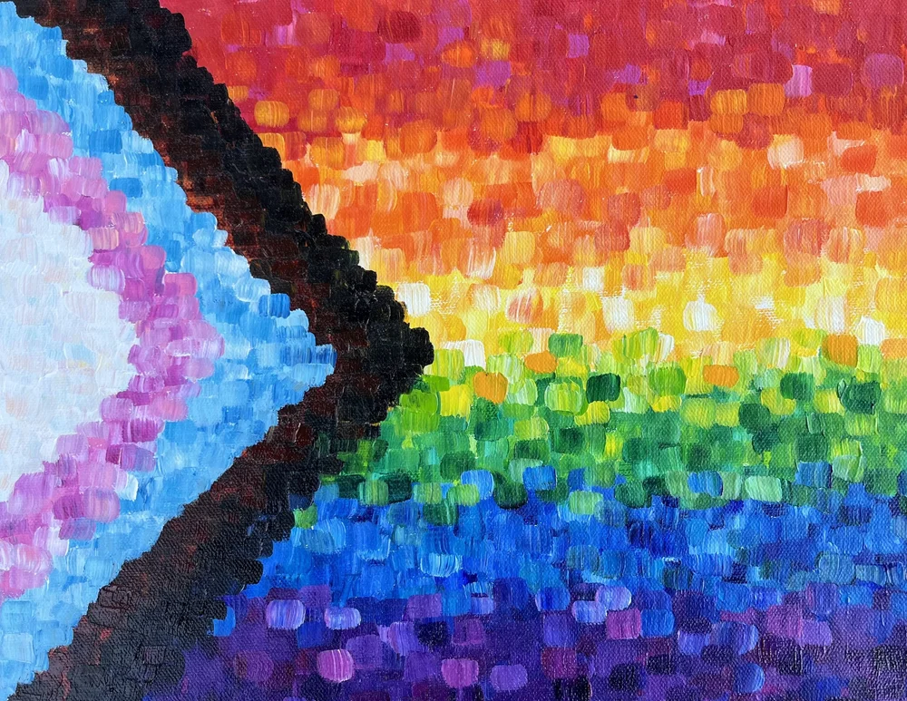 Pride for All, the story behind this year's Pride painting — Sarah C.B ...